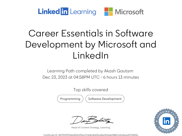 Akash Gautam | Software Engineer